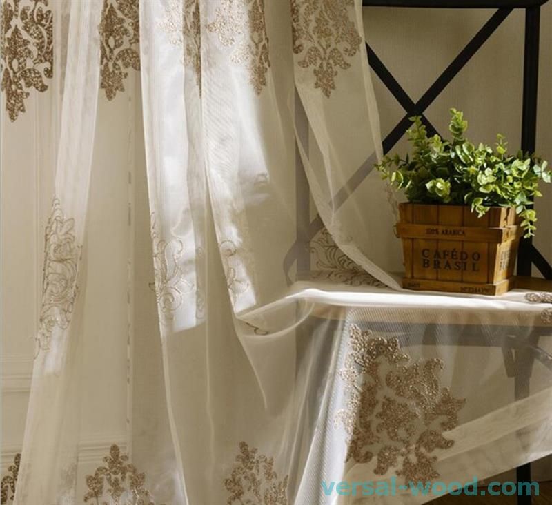 Tul u unutrašnjosti: koji je u modi, u boji, na pločicama, od čipke i ...