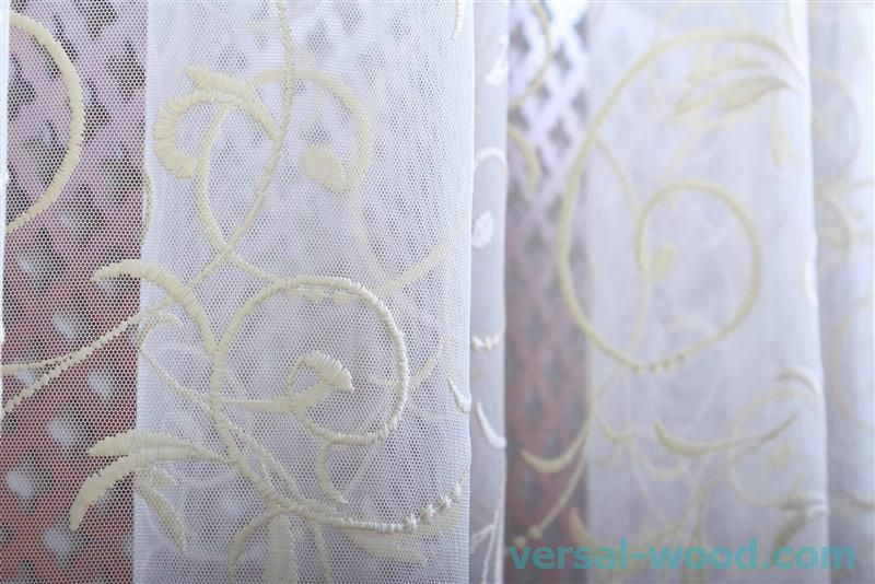 Tul u unutrašnjosti: koji je u modi, u boji, na pločicama, od čipke i ...