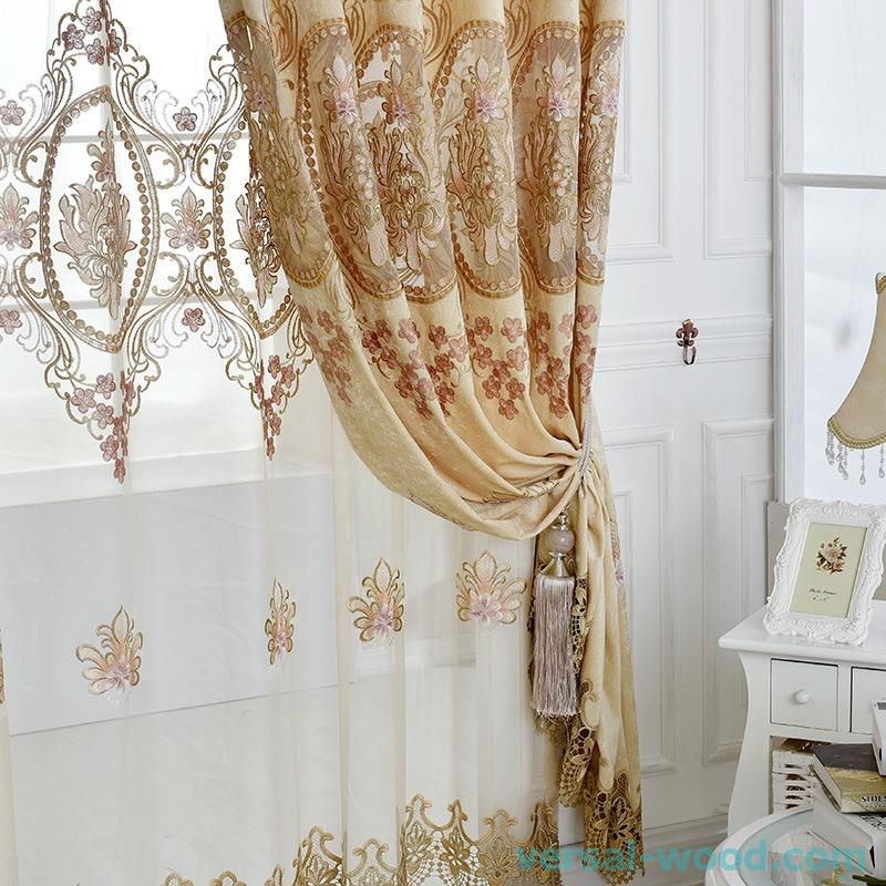 Tul u unutrašnjosti: koji je u modi, u boji, na pločicama, od čipke i ...