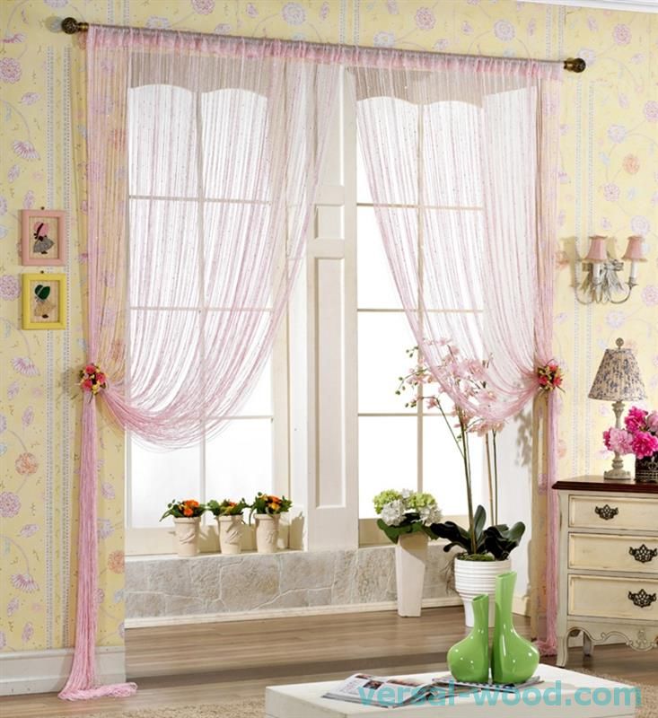 Zavese v dnevni sobi v modernem slogu: izvirni primeri, fotografije v ...