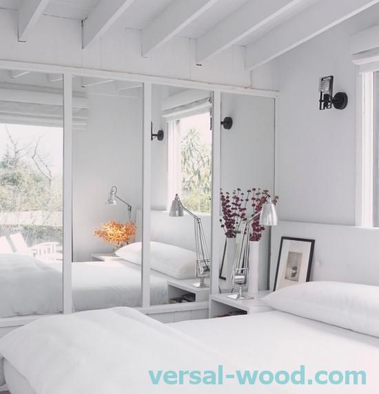 Ogledalo u spavaćoj sobi: ideje o lokaciji, fotografije interijera|Ideje za vaš dom-2025