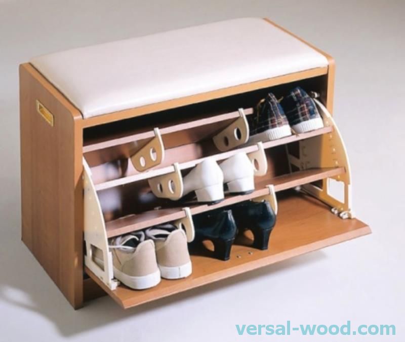 Ormar za cipele sa vodičima: princip mehanizma, ideje za fotografije ...