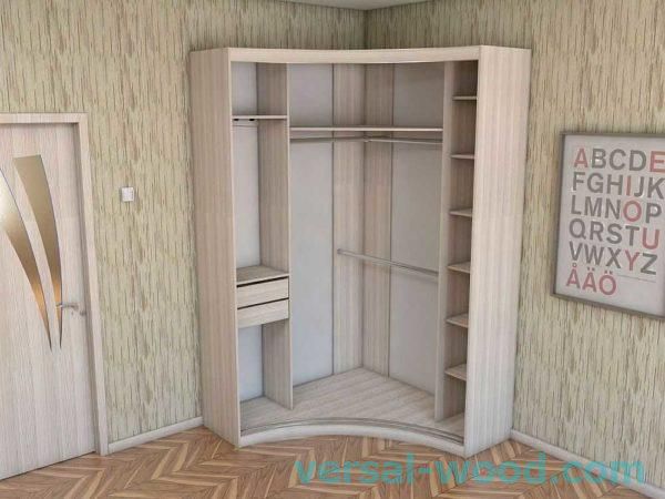 Kutni ormar za spavaću sobu: značajke korištenja i sadržaj|Ideje za vaš dom-2025