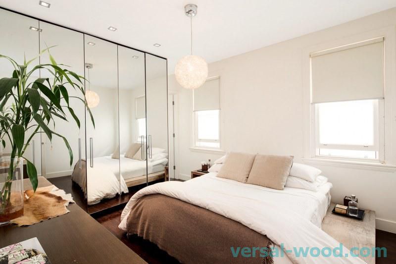 Ogledalo u spavaćoj sobi: ideje o lokaciji, fotografije interijera|Ideje za vaš dom-2025