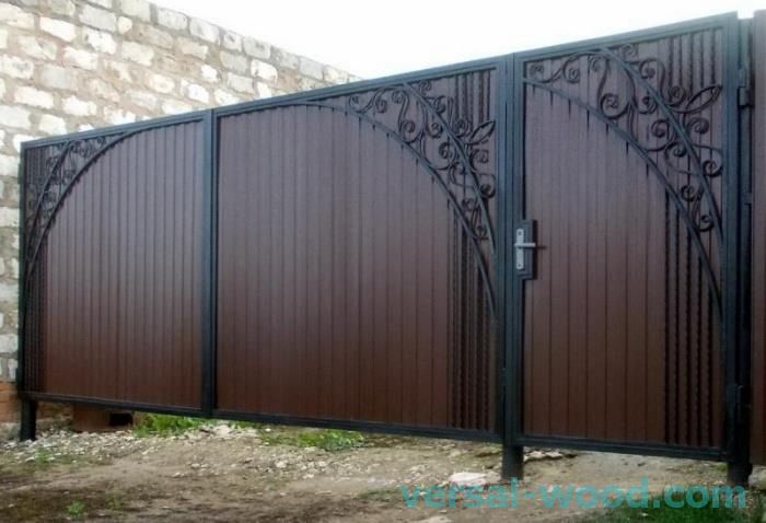 Metalna profilna vrata|Ideje za vaš dom-2025