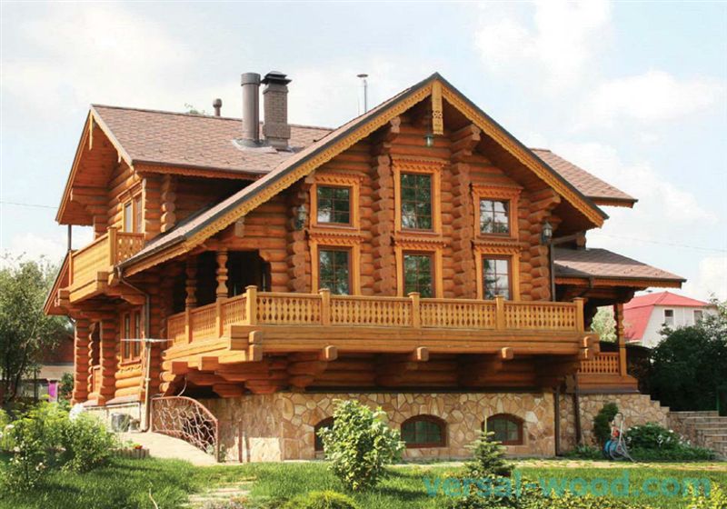 Krov u stilu brvnare: kako graditi vlastitim rukama, detaljna uputstva ...