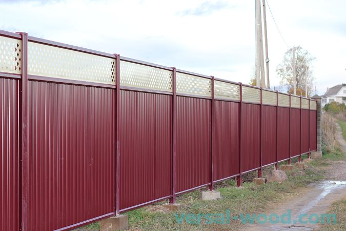 Sekcijska metalna ograda|Ideje za vaš dom-2025