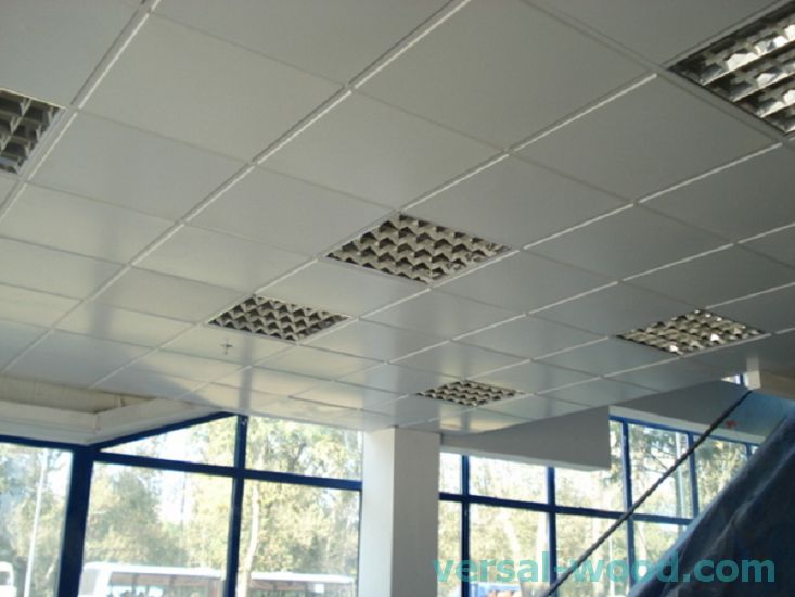 Armstrong spušteni strop: ovješen, metal, ogledalo, perforiran|Ideje za ...