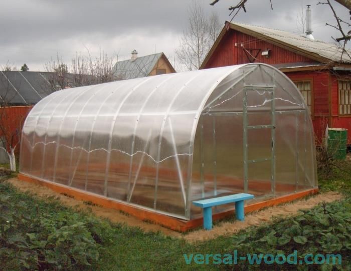 Osnova za polikarbonatni staklenik|Ideje za vaš dom-2025