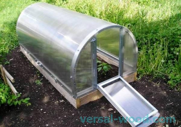 Kako napraviti staklenik u zemlji za sadnice, krastavce napraviti sami ...