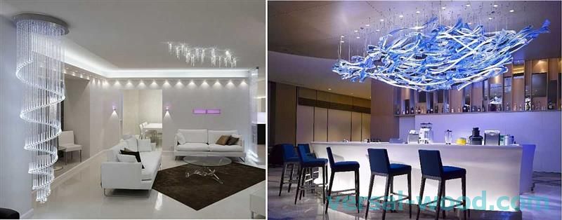 LED lusteri za dom: prikazi, izbori, fotografije|Ideje za vaš dom-2025