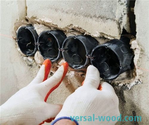 Kutija za utičnice: promjer i parametri proizvoda za ugradbenu montažu ...