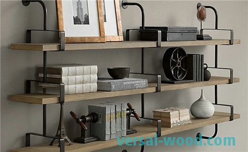 Police na zidu: odabir opcije za samoproizvodnju|Ideje za vaš dom-2025