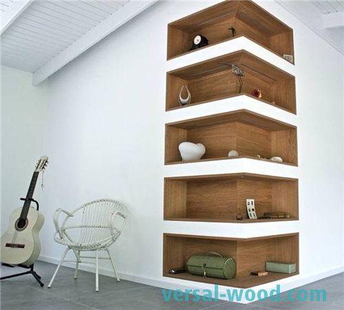 Ugaone police: kako uštedjeti funkcionalni prostor|Ideje za vaš dom-2025