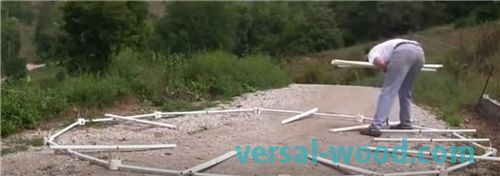 DIY kupolasti staklenik: crteži i dimenzije, proračuni, dijagram kako ...