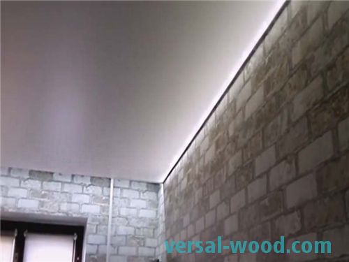 LED traka u rastezljivom stropu: oko perimetra i iznutra, kako to ...