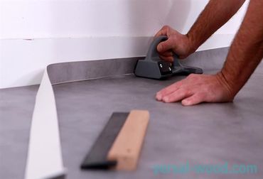 Pod pod linoleumom na betonskom podu: priprema i ugradnja|Ideje za vaš ...